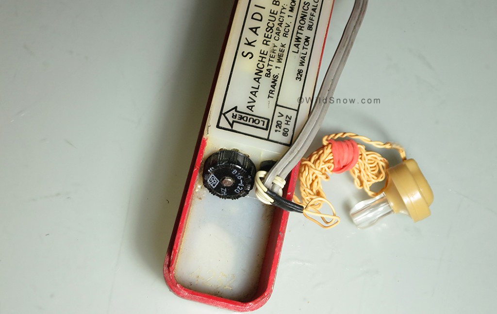 Skadi - First Avalanche Rescue Transceiver "Beacon" - The Backcountry ...