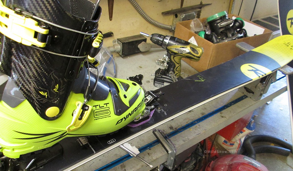 Quick Shims DIY - Stack That Tech Binding Toe - The Backcountry Ski Site