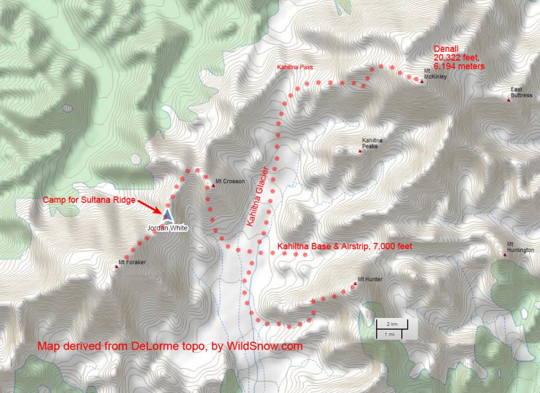 #SkiTheBig3 - Updated - FORAKER IS SKIED !!!! - The Backcountry Ski Site