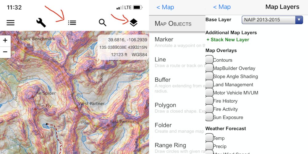 Using CalTopo and Avenza Offline - Tips, Pros, Cons - The Backcountry ...