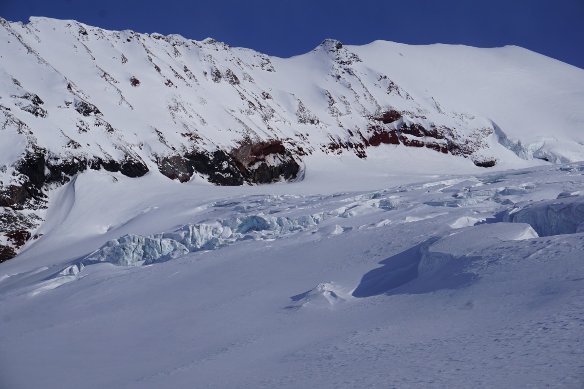 Mount Sanford from the Road - The Backcountry Ski Site